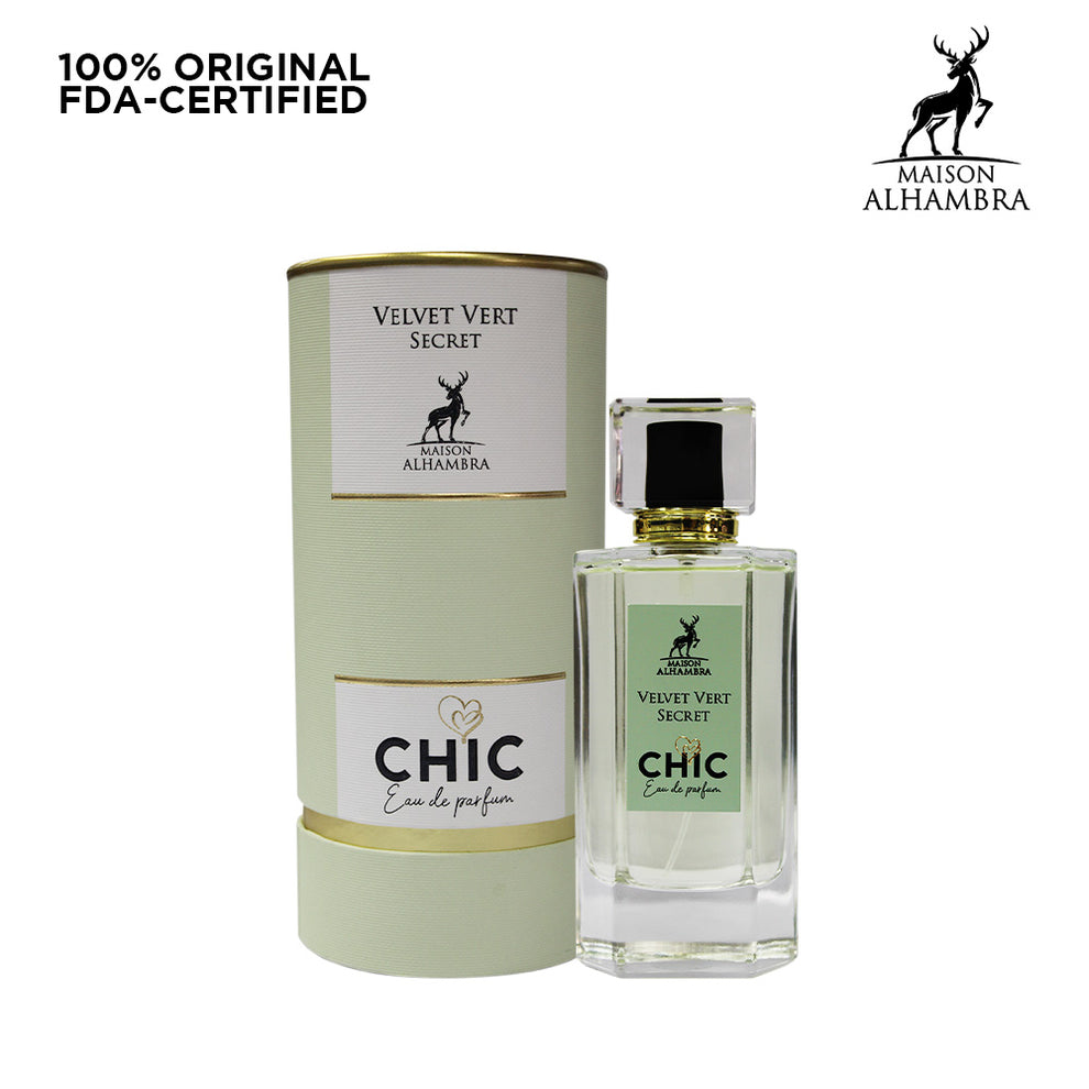 CHIC VELVET VERT SECRET by MAISON ALHAMBRA – Signature Parfums